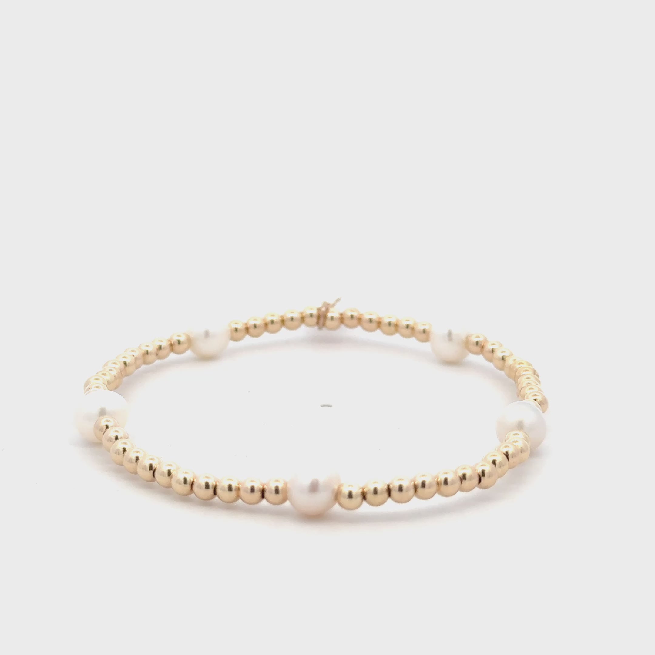 Dot 5 pearl gold coloured – PScallme