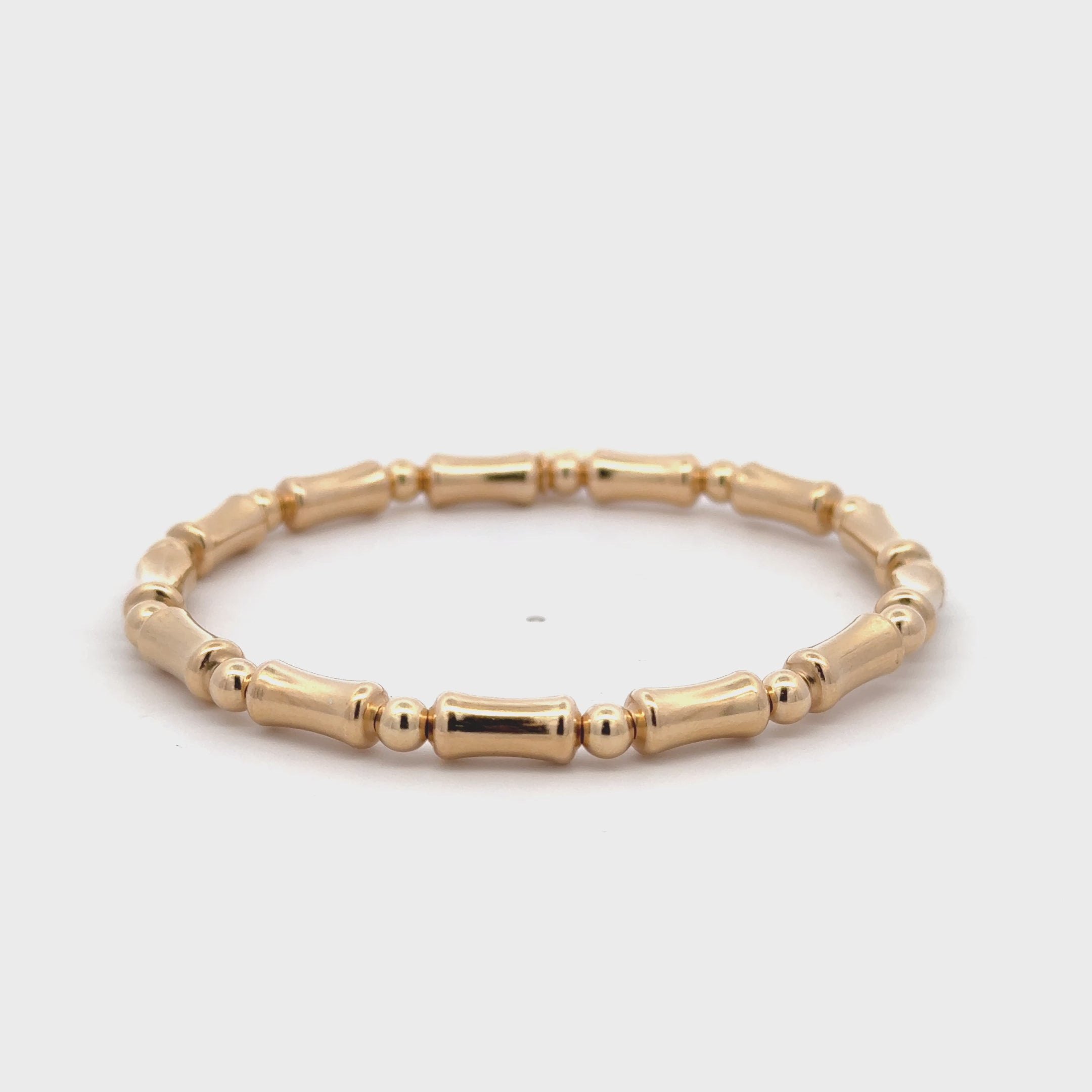 Bamboo mix 4mm gold coloured – PScallme