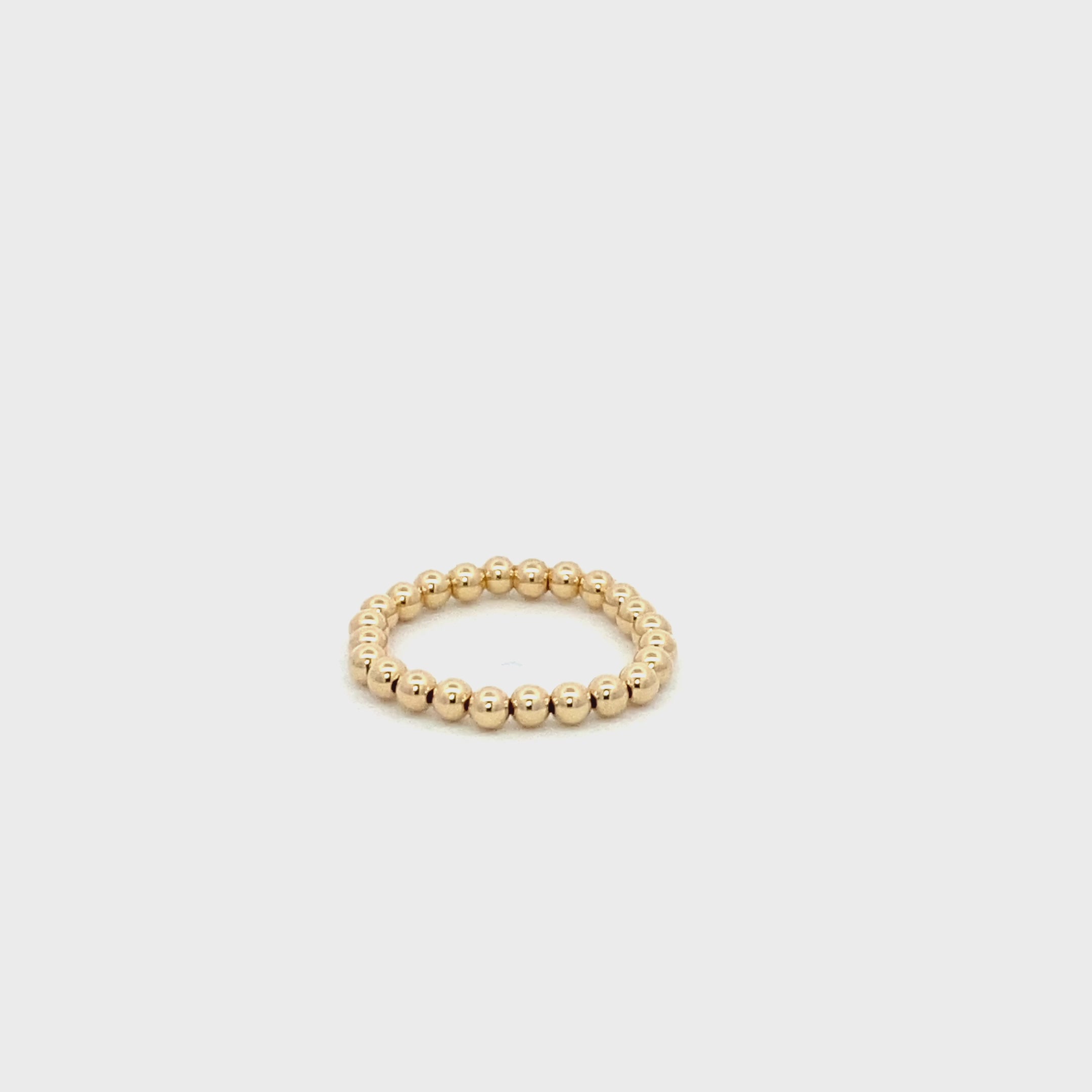 Ring basic gold coloured 3mm – PScallme