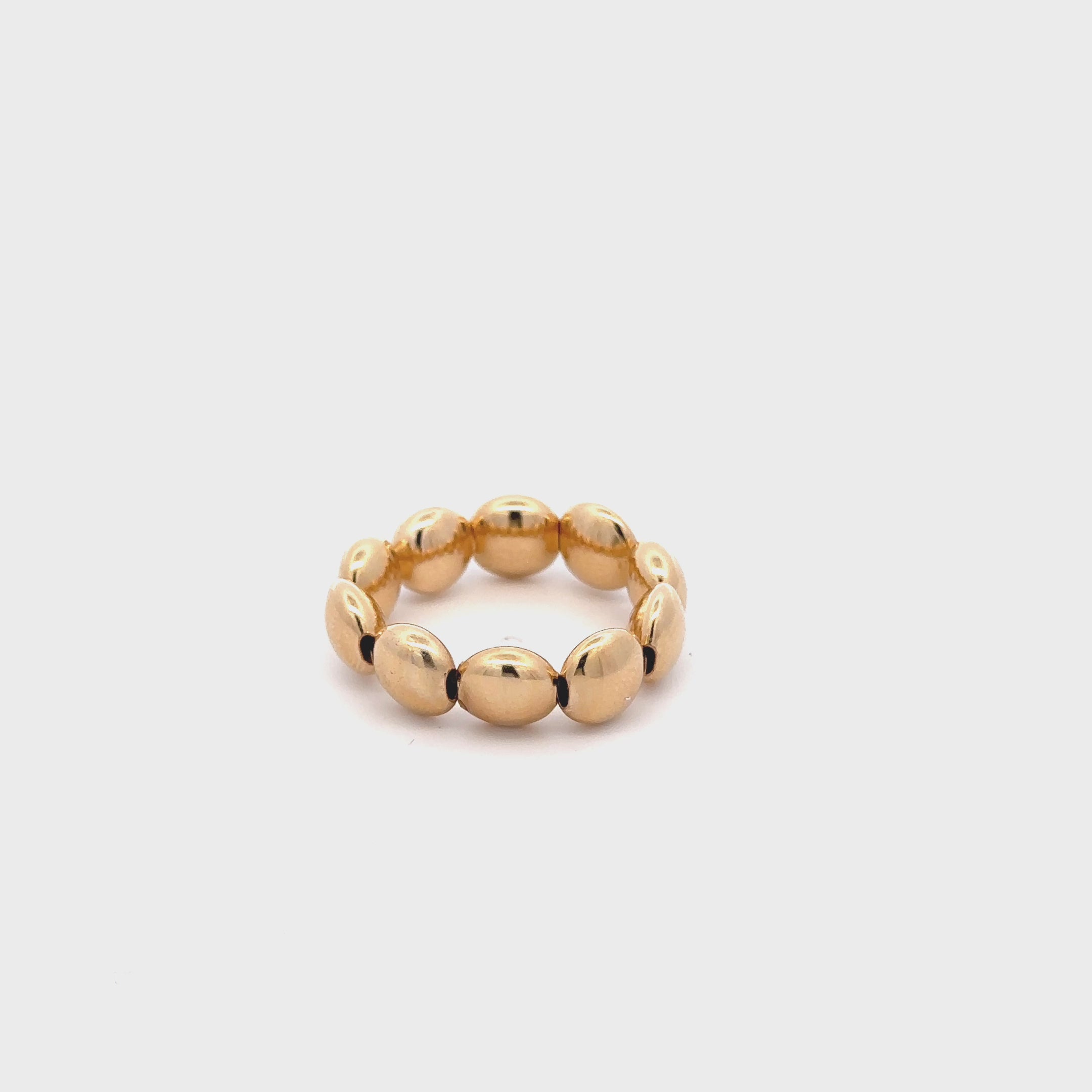 Ring basic flat gold coloured – PScallme