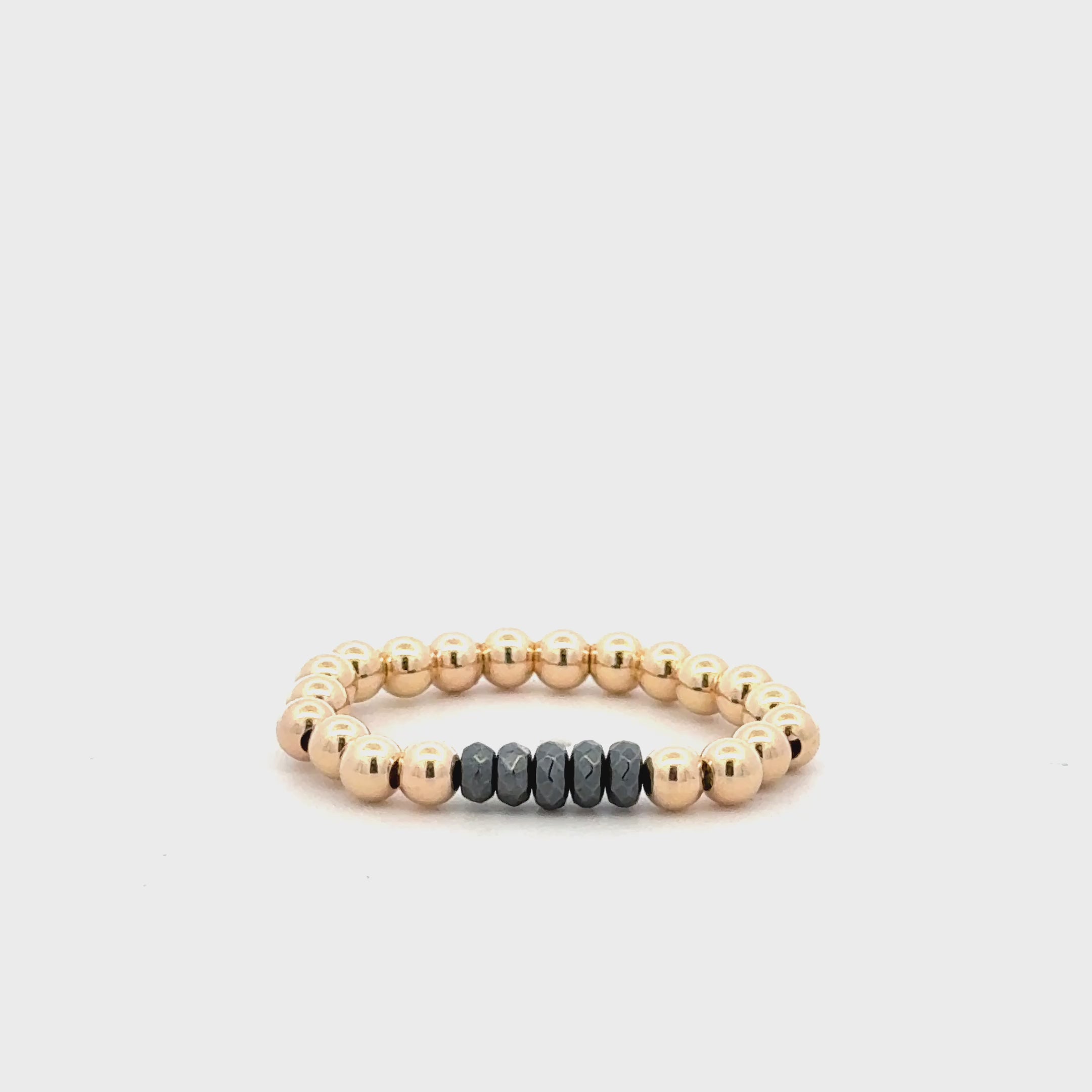 Chance ring grey gold coloured – PScallme